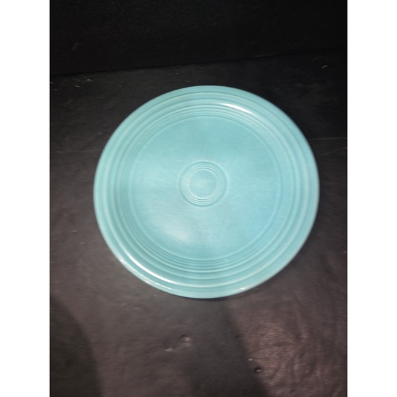Fiestaware | Dining | Vintage Fiesta Ware Turquoise Blue Luncheon Plate ...
